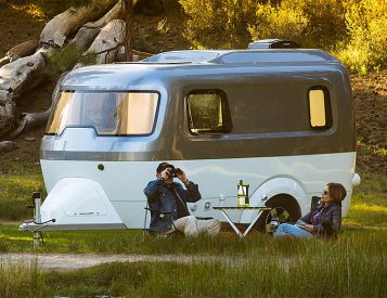 Airstream Introduces The Nest, Its First Fiberglass Camper | WERD