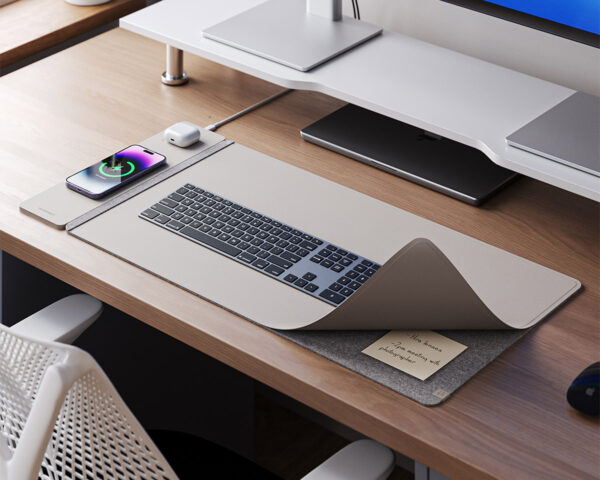 The ALTI Wireless Charging Desk Mat Makes a Perfect Office Companion | WERD