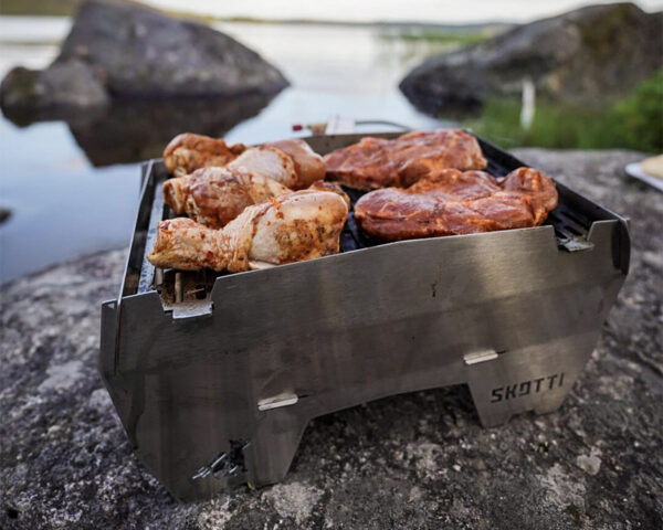 The Lightweight, Portable Bison Rolling BBQ Grill is Good To Go | WERD