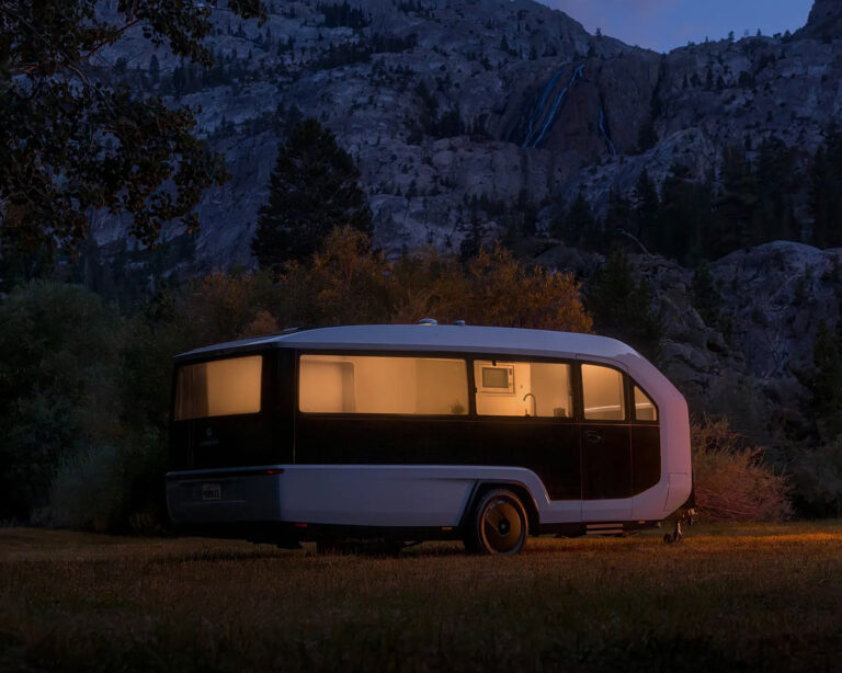 Pebble Flow All-electric Travel Trailer | WERD